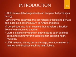 Cytokines il6 tnf alpha ldh ppt | PPTX