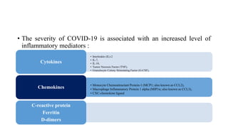 Cytokine release syndrome and Cytokine storm in COVID- 19 by Dr. Sonam ...