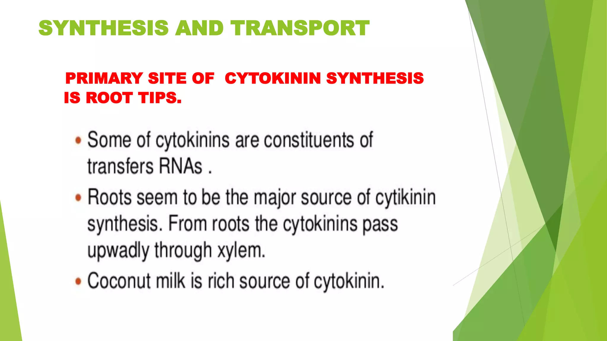 Cytokinin | PPTX