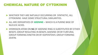 Cytokinin | PPTX