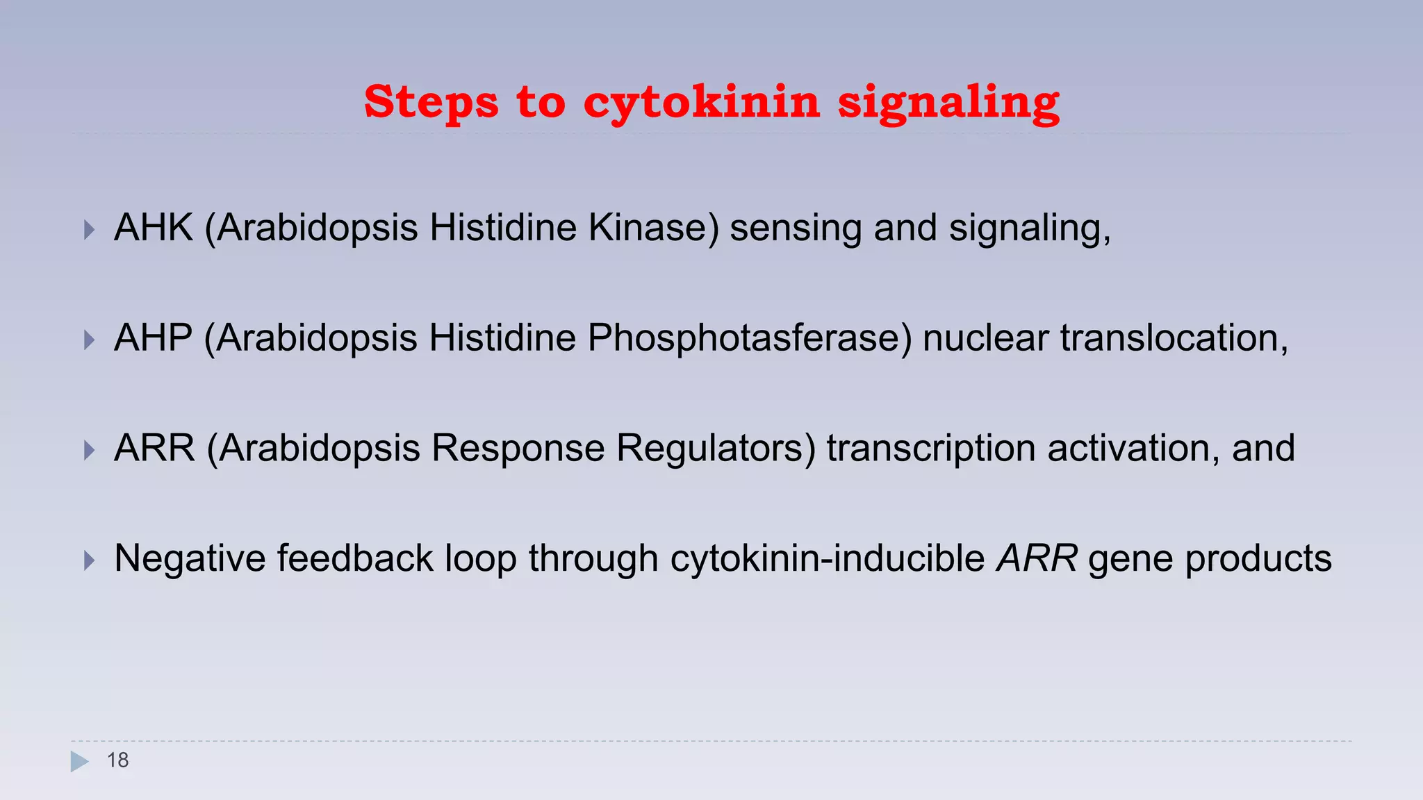 Cytokinis biosynthesis and transduction | PPTX