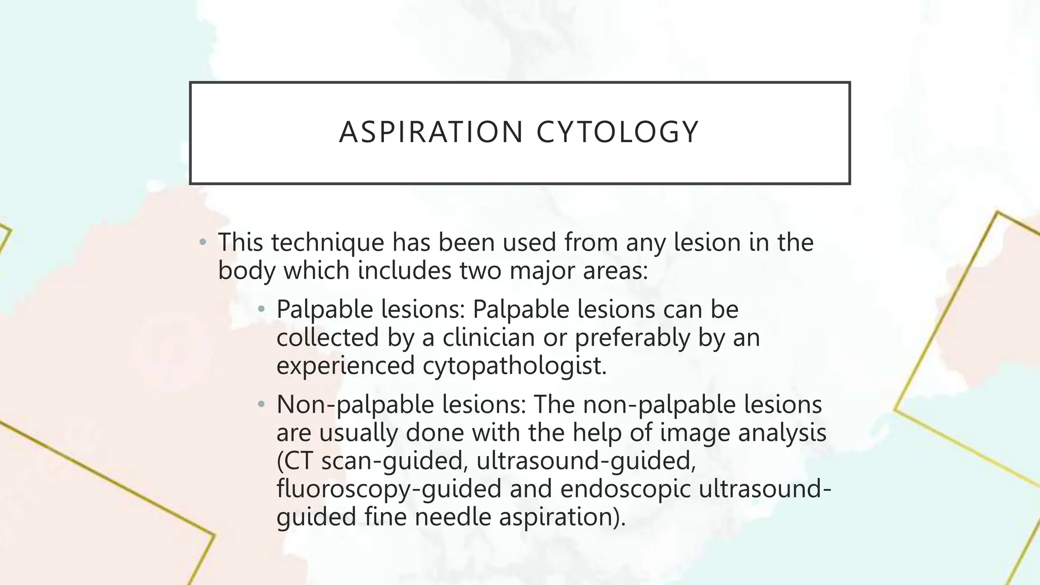 CYTOLOGY-SAMPLE COLLECTION, Introduction to cytology | PPTX | Lung and Respiratory Health ...