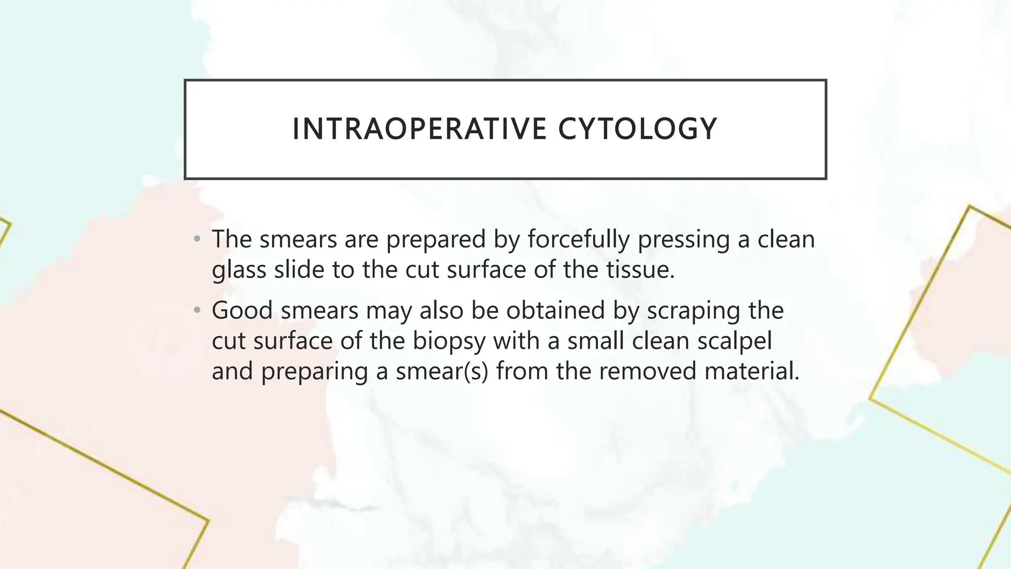 CYTOLOGY-SAMPLE COLLECTION, Introduction to cytology | PPTX