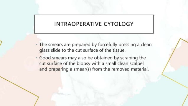 CYTOLOGY-SAMPLE COLLECTION, Introduction to cytology | PPTX | Lung and ...