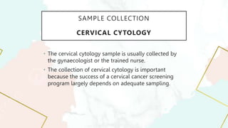 CYTOLOGY-SAMPLE COLLECTION, Introduction to cytology | PPTX