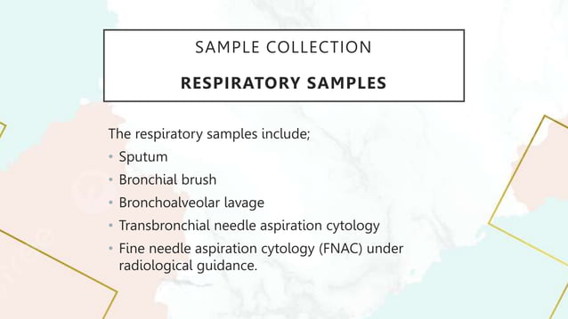 CYTOLOGY-SAMPLE COLLECTION, Introduction to cytology | PPTX | Lung and ...