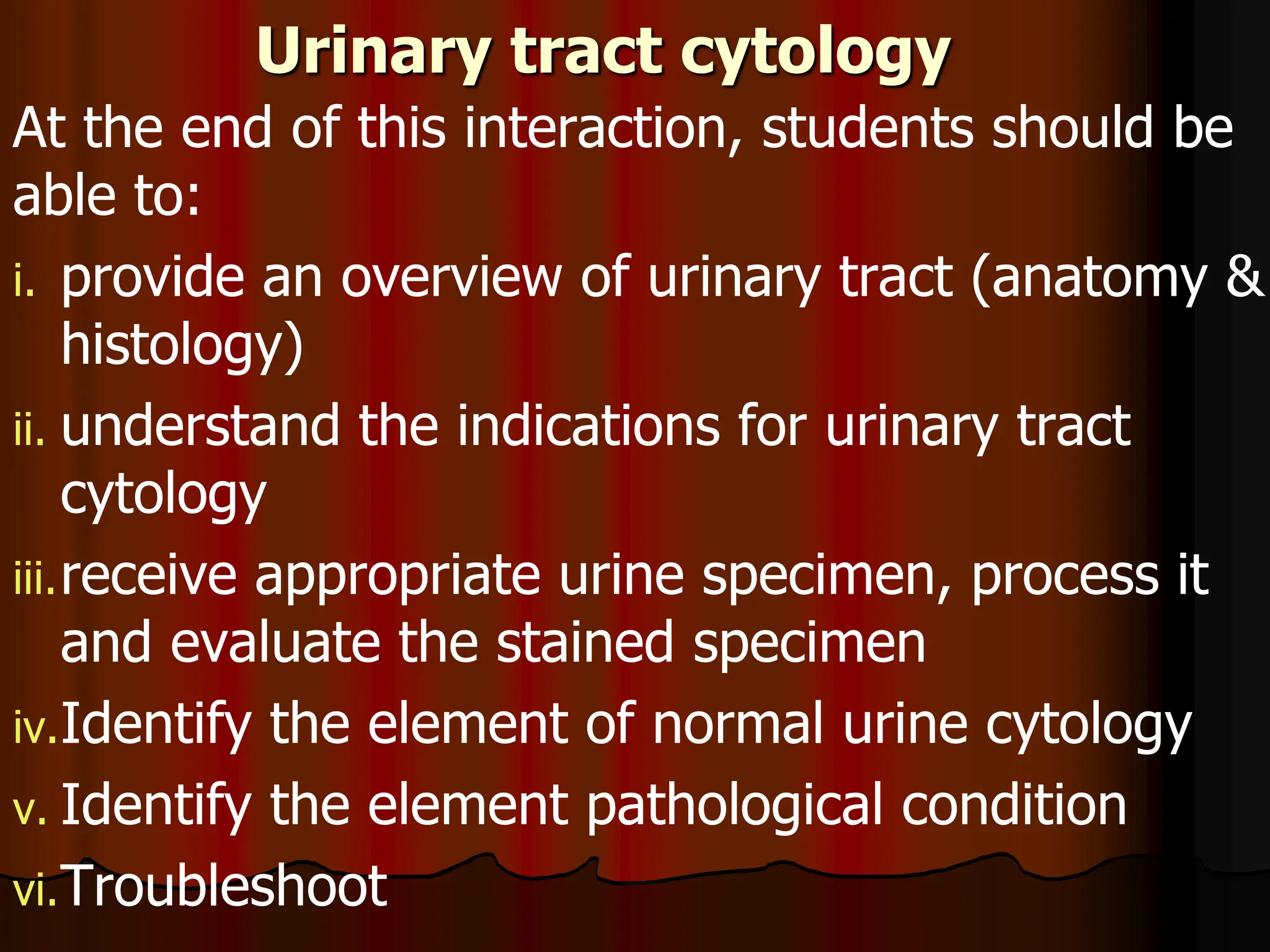 Renal cytology. Cell Morphology and identification | PPT
