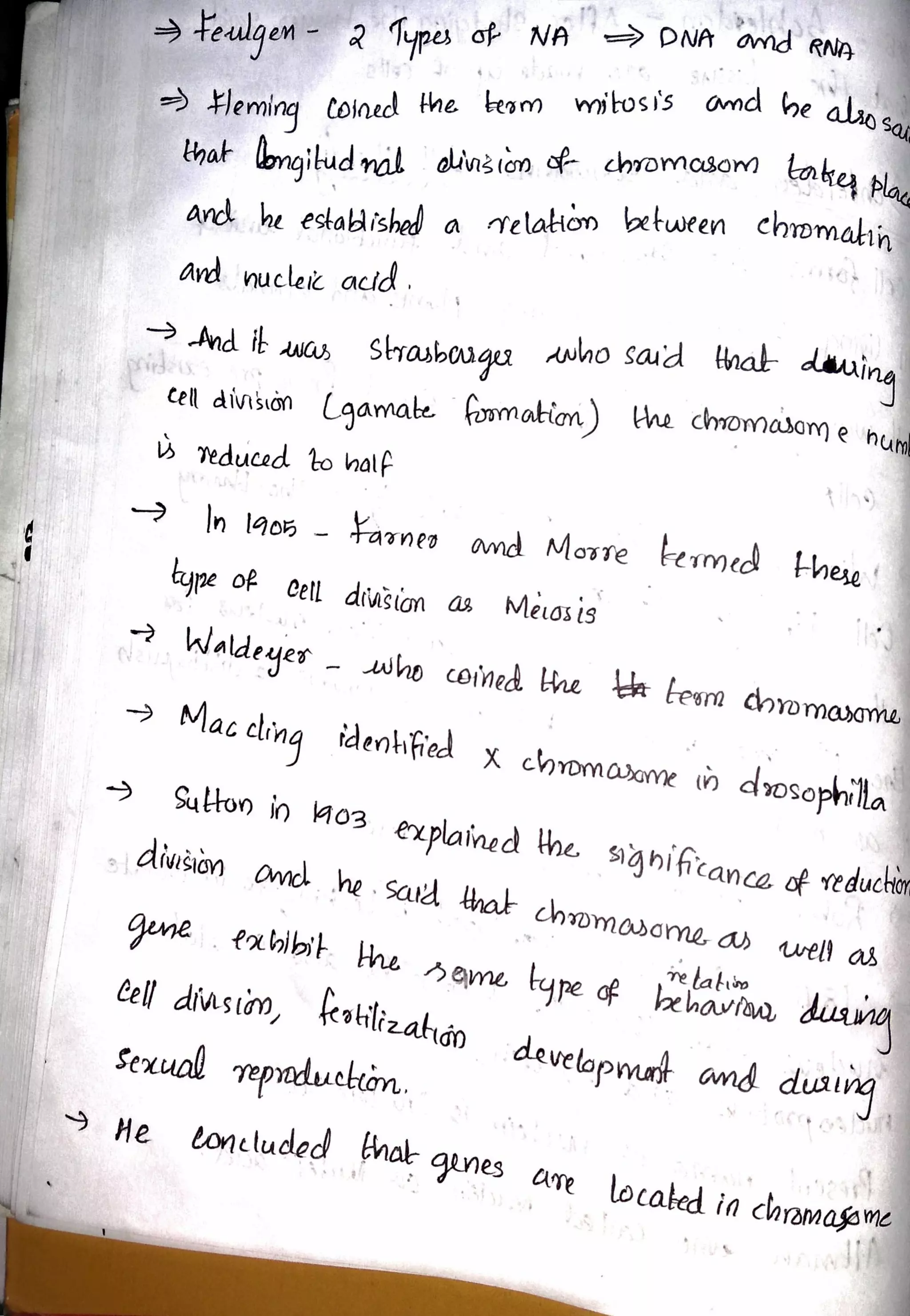 Cytology and genetics notes | PDF