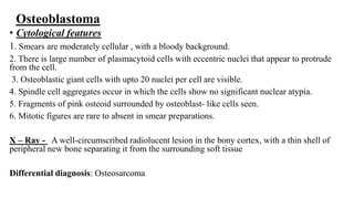 CYTOLOGY OF BONE LESIONS.pptx