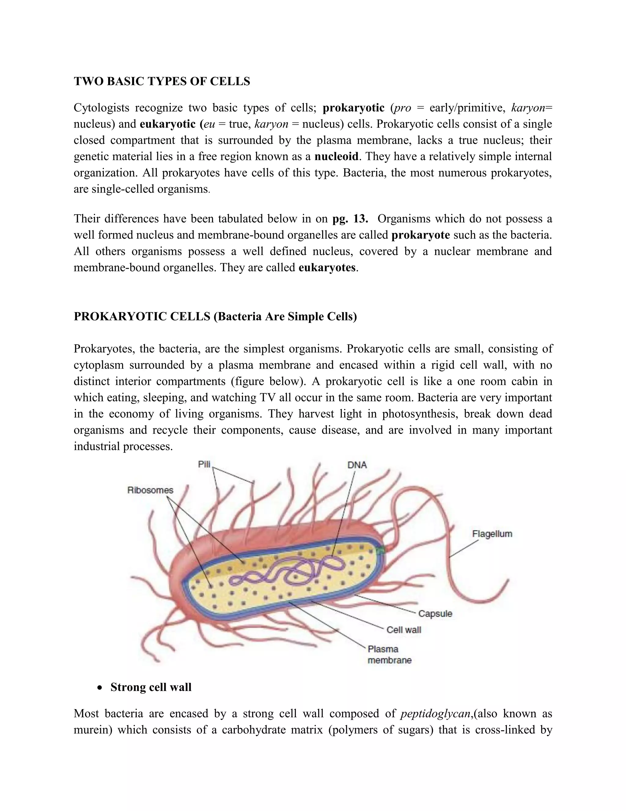 Cytology & physiology module | PDF
