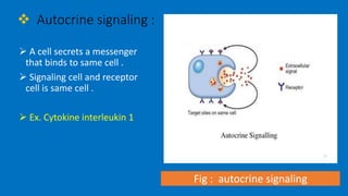 Cytology presentation,cell signaling,signaling molecules | PPT