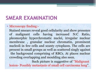 CYTOLOGY SLIDE DISCUSSION presentation for pathology | PPTX