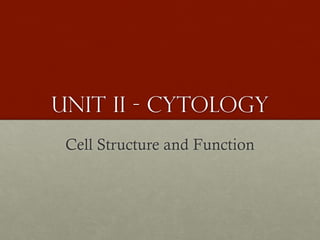 Cytology Class Presentation | PPT