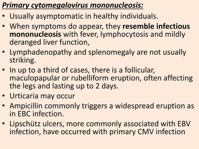 Cytomegalovirus Made Very Easy! | PPTX | Infectious Diseases | Diseases ...