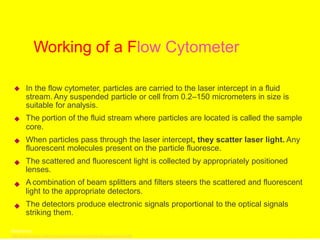 Flow Cytometry- Presentation | PPTX