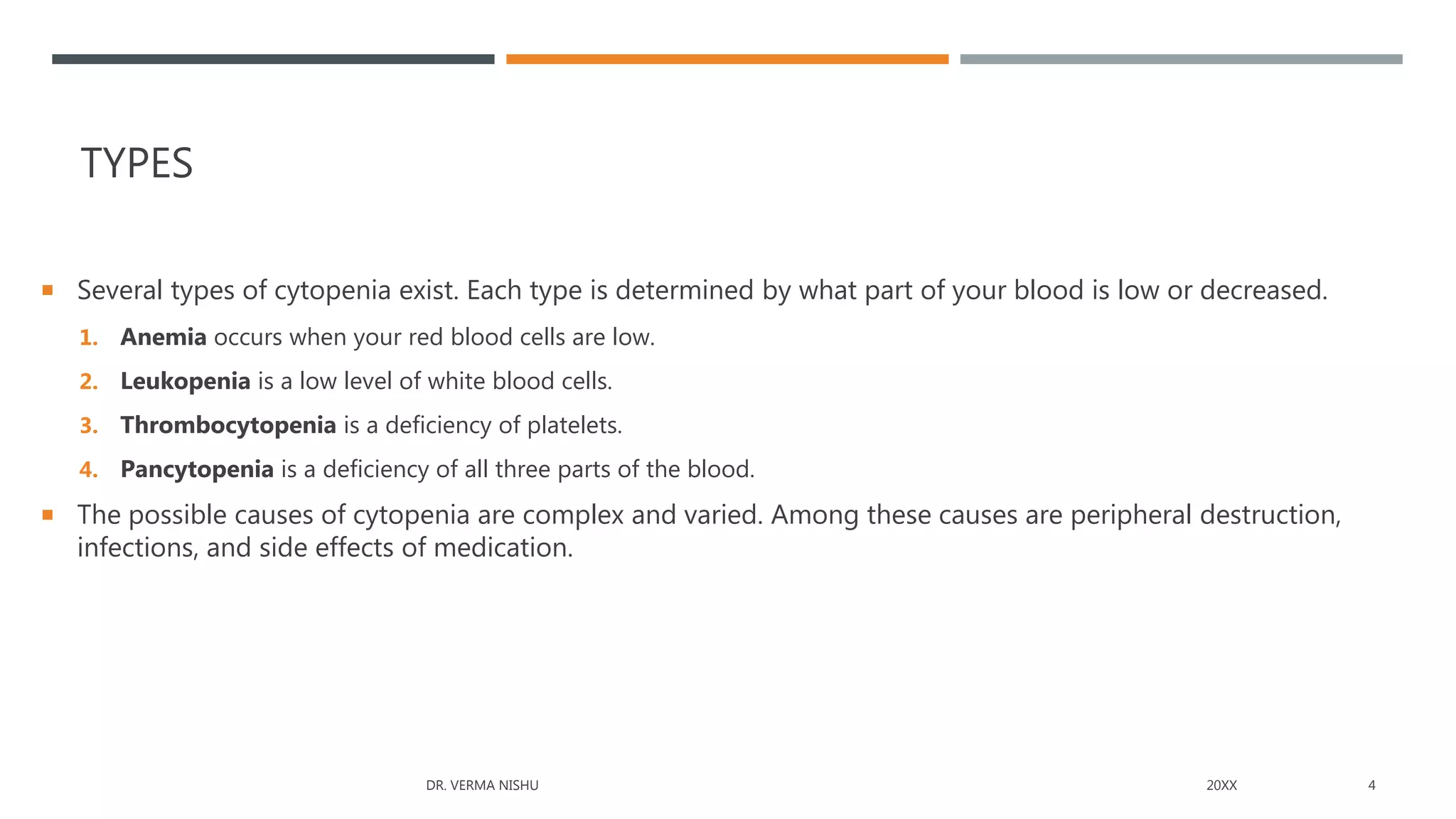 Cytopenia | PPTX