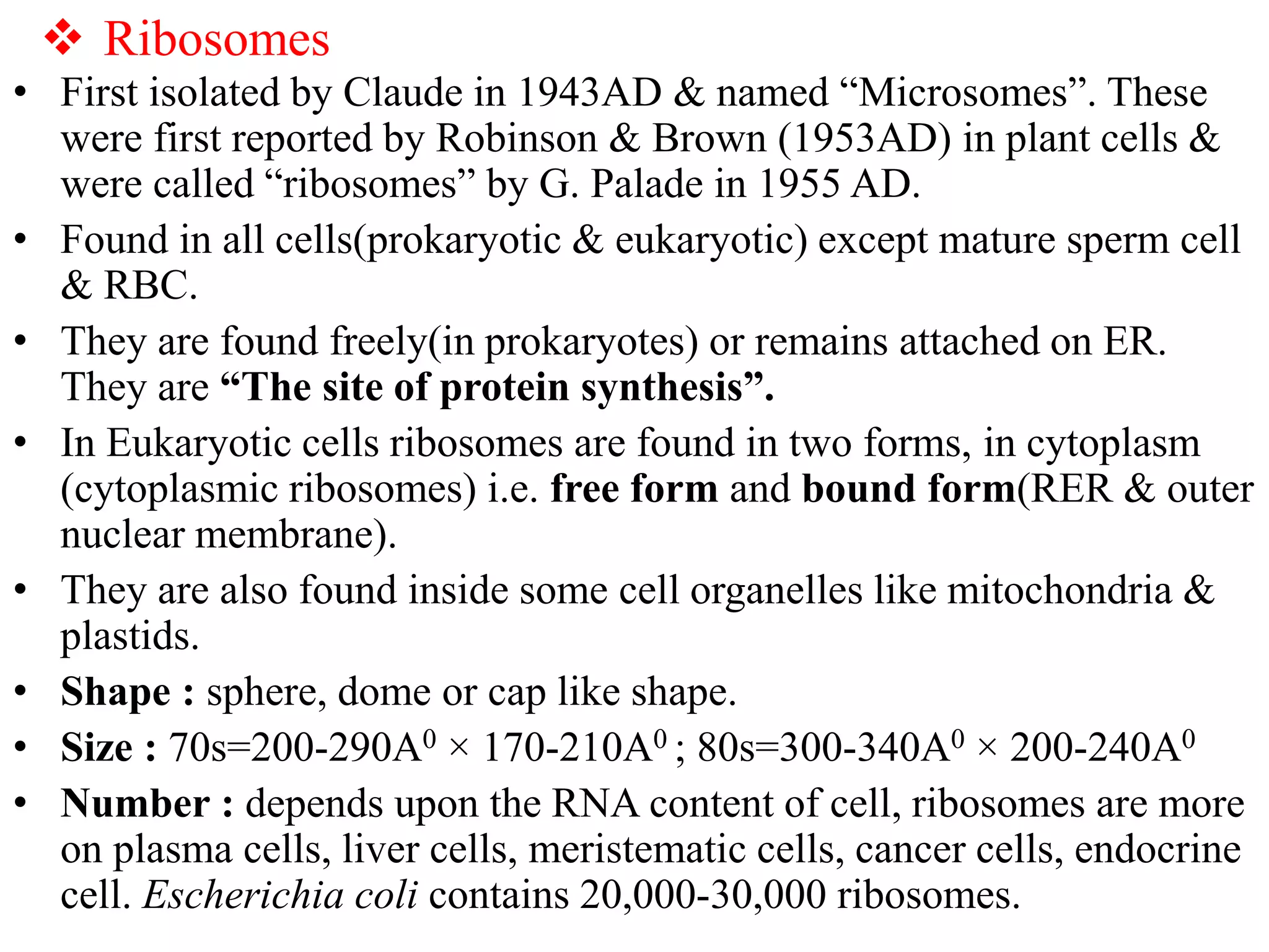 Cytoplasm & cell organelles By Manoj Dhital (M.Sc Medical Microbiology ...