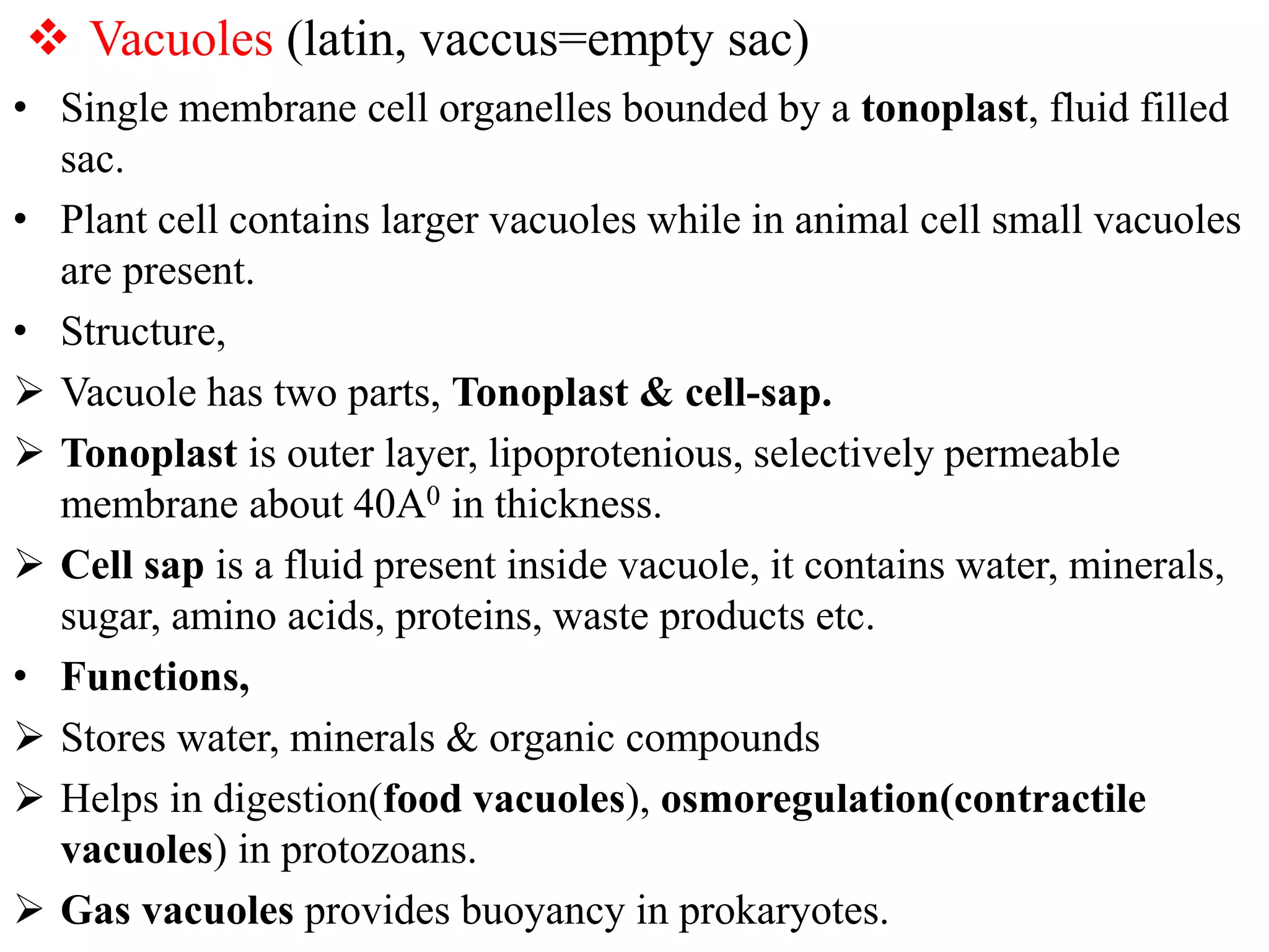 Cytoplasm & cell organelles By Manoj Dhital (M.Sc Medical Microbiology ...