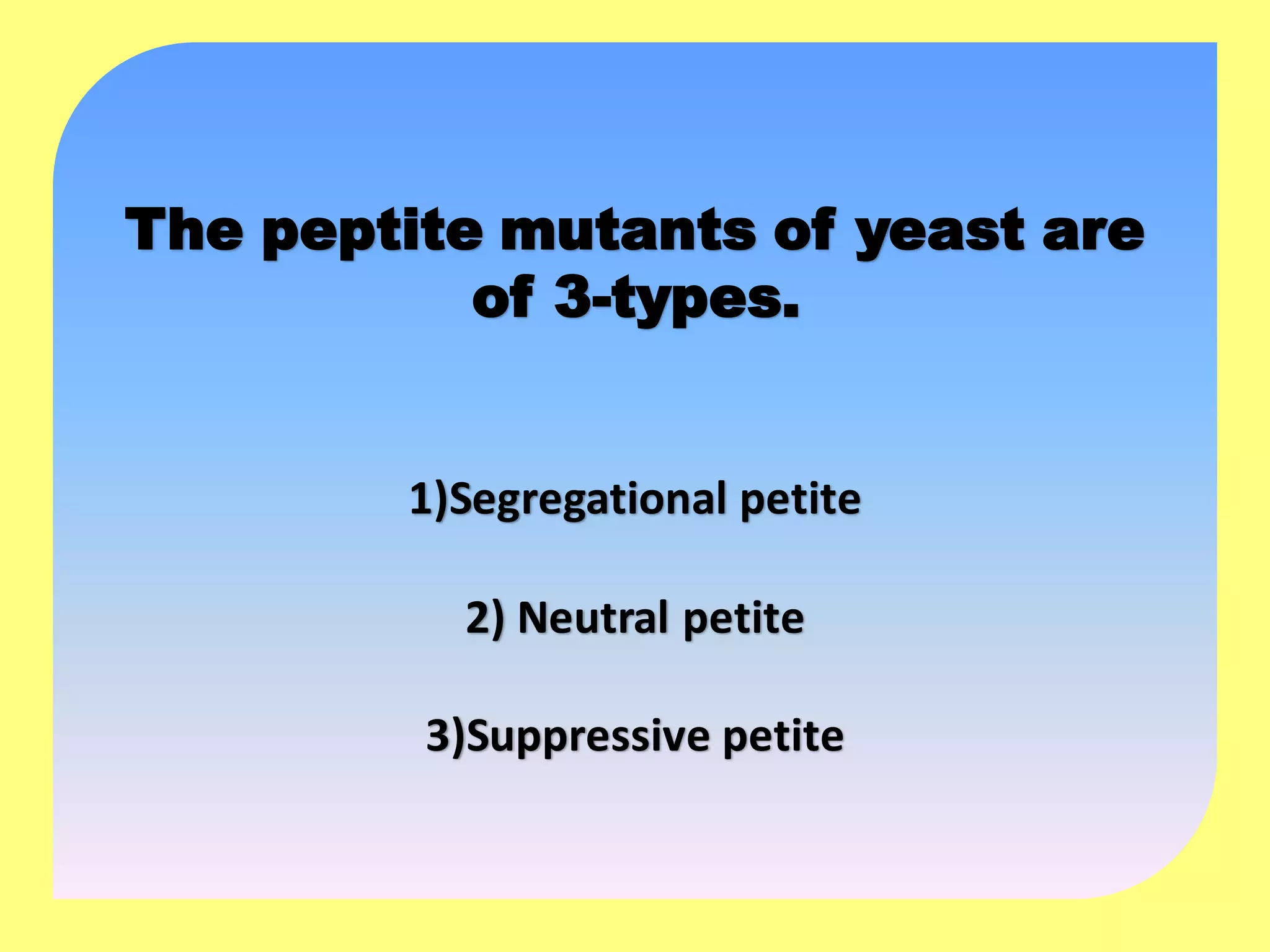 CYTOPLASMIC INHERITANCE WITH REFERENCETO MITOCHONDRIAL INHERITANCE IN ...