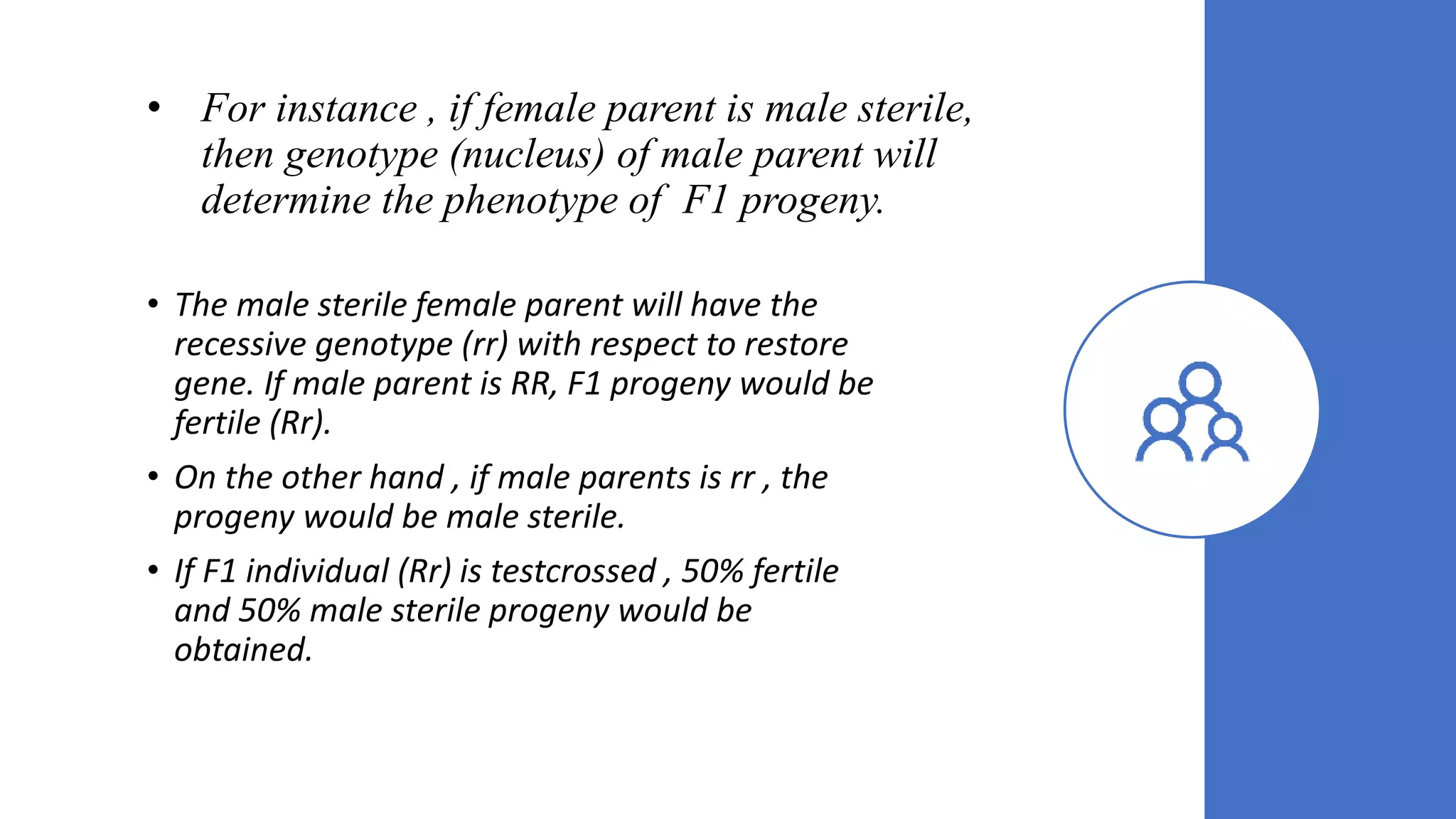 Cytoplasmic inheritance and extra chromosomal inheritance | PPTX
