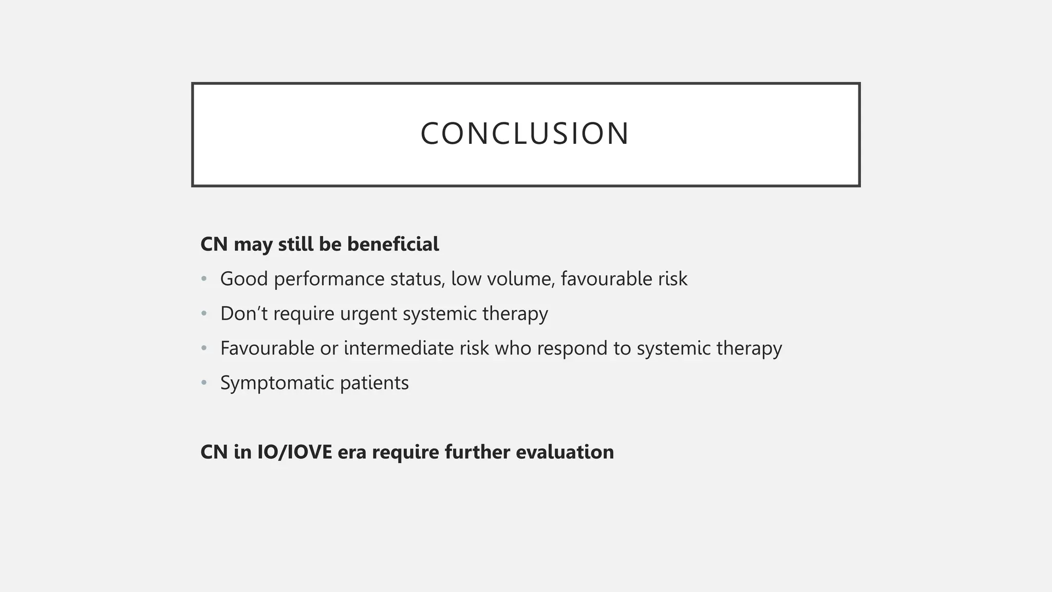 Cytoreductive Nephrectomy.pptx, Indications and Contraindications | PPTX