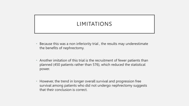 Cytoreductive Nephrectomy.pptx, Indications and Contraindications | PPTX