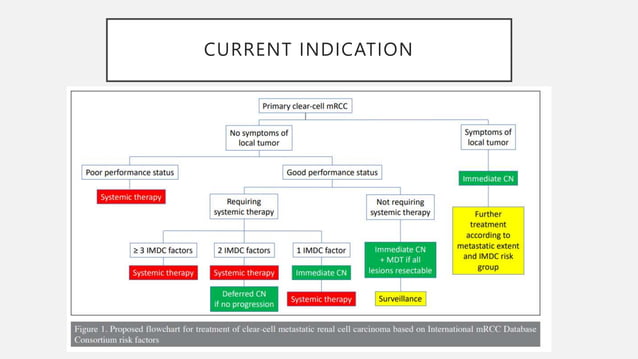 Cytoreductive Nephrectomy.pptx, Indications and Contraindications | PPTX