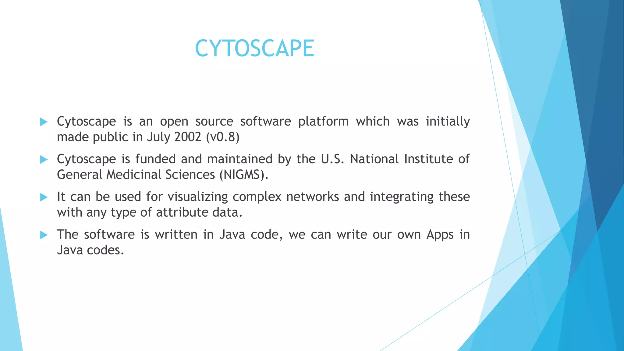 Cytoscape plugins - GeneMania and CentiScape | PDF