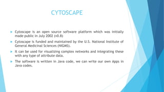 Cytoscape plugins - GeneMania and CentiScape | PDF
