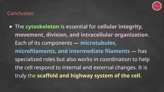 Cytoskeleton.pptxtdrrdetdgurvvvjljhfvbjyj | PPTX