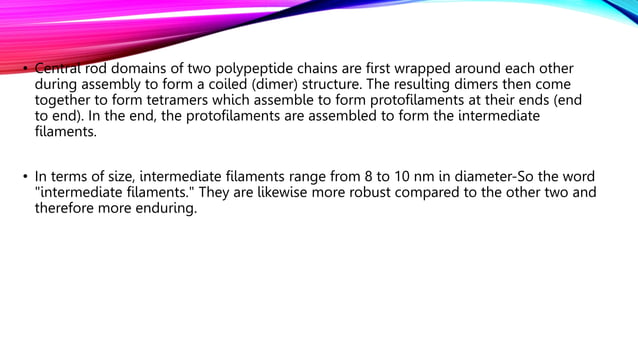 Cytoskeleton Structure Ppt Biological Sciences Science