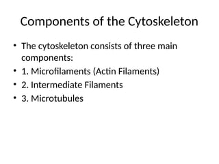 Cytoskeleton_Ten_Cate cell physiology .pptx