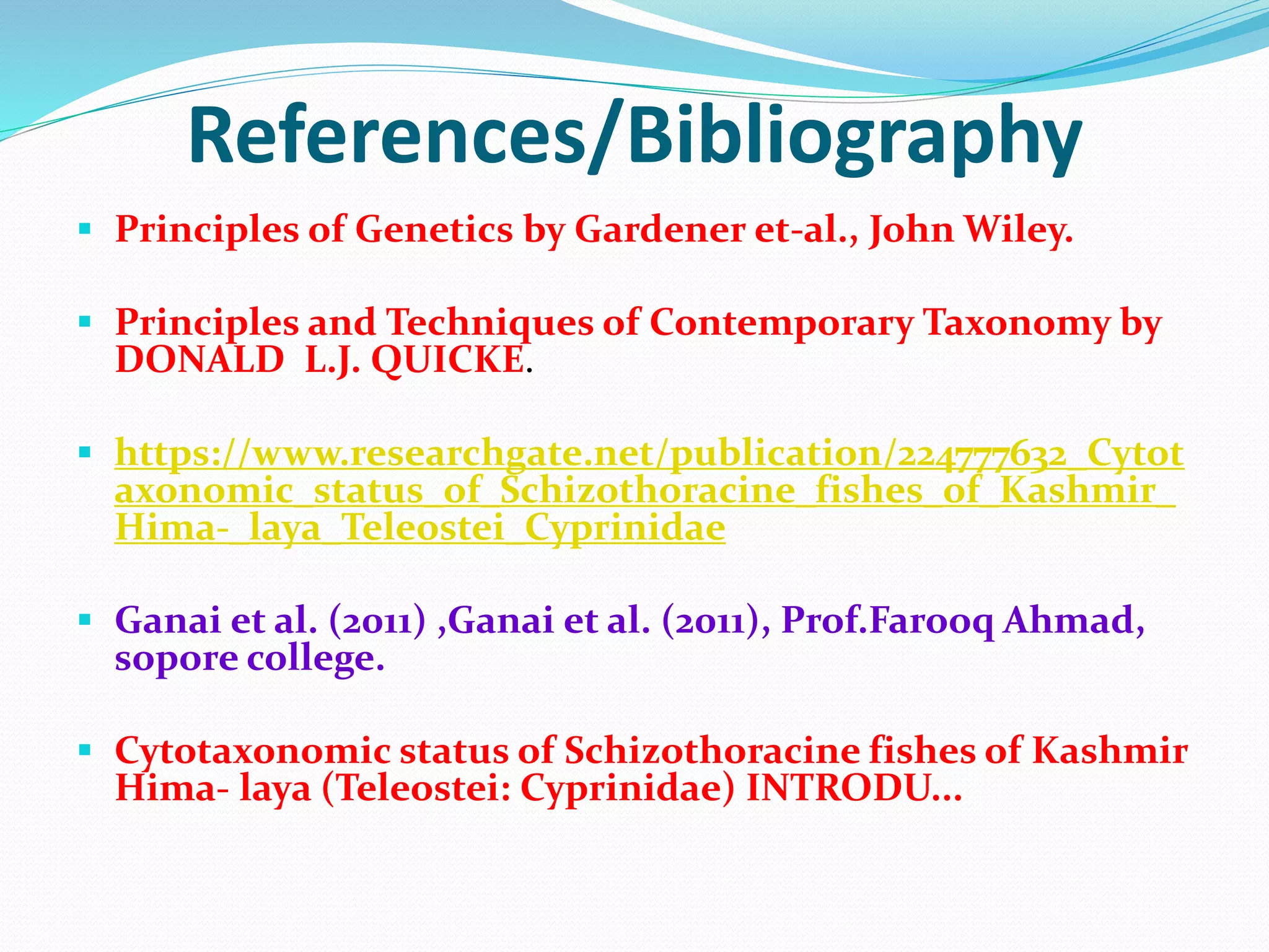 Cytotaxonomy by Ishtiyaq sir.pptx