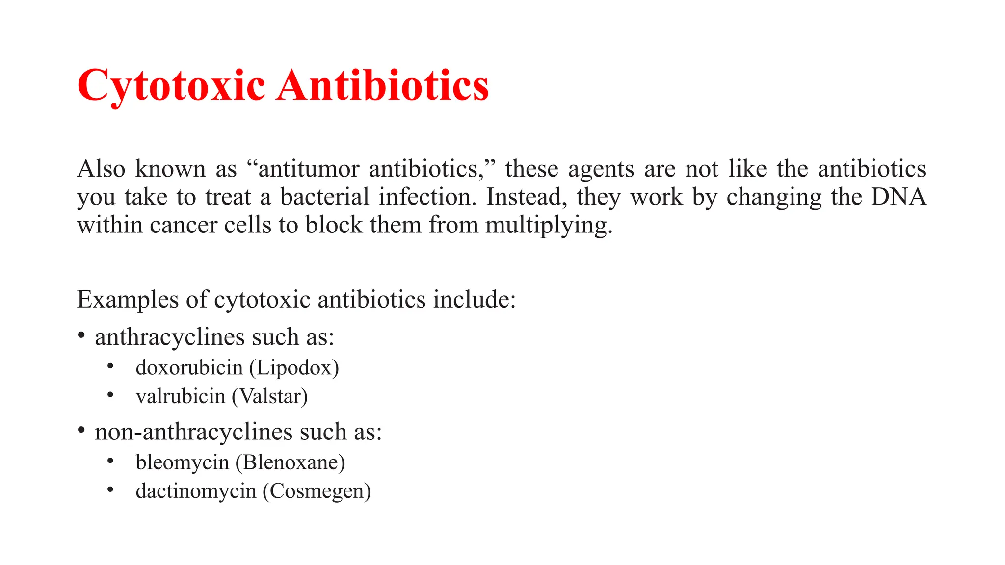 Cytotoxic.pptx alkylating,antibiotic,antimetabolite, vinca alkaloid | PPTX