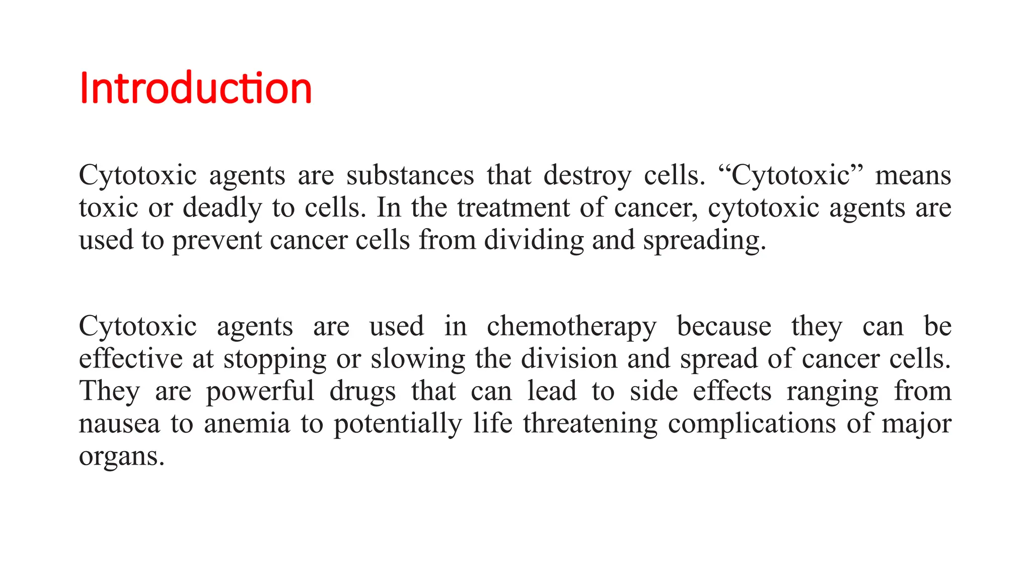Cytotoxic.pptx alkylating,antibiotic,antimetabolite, vinca alkaloid | PPTX