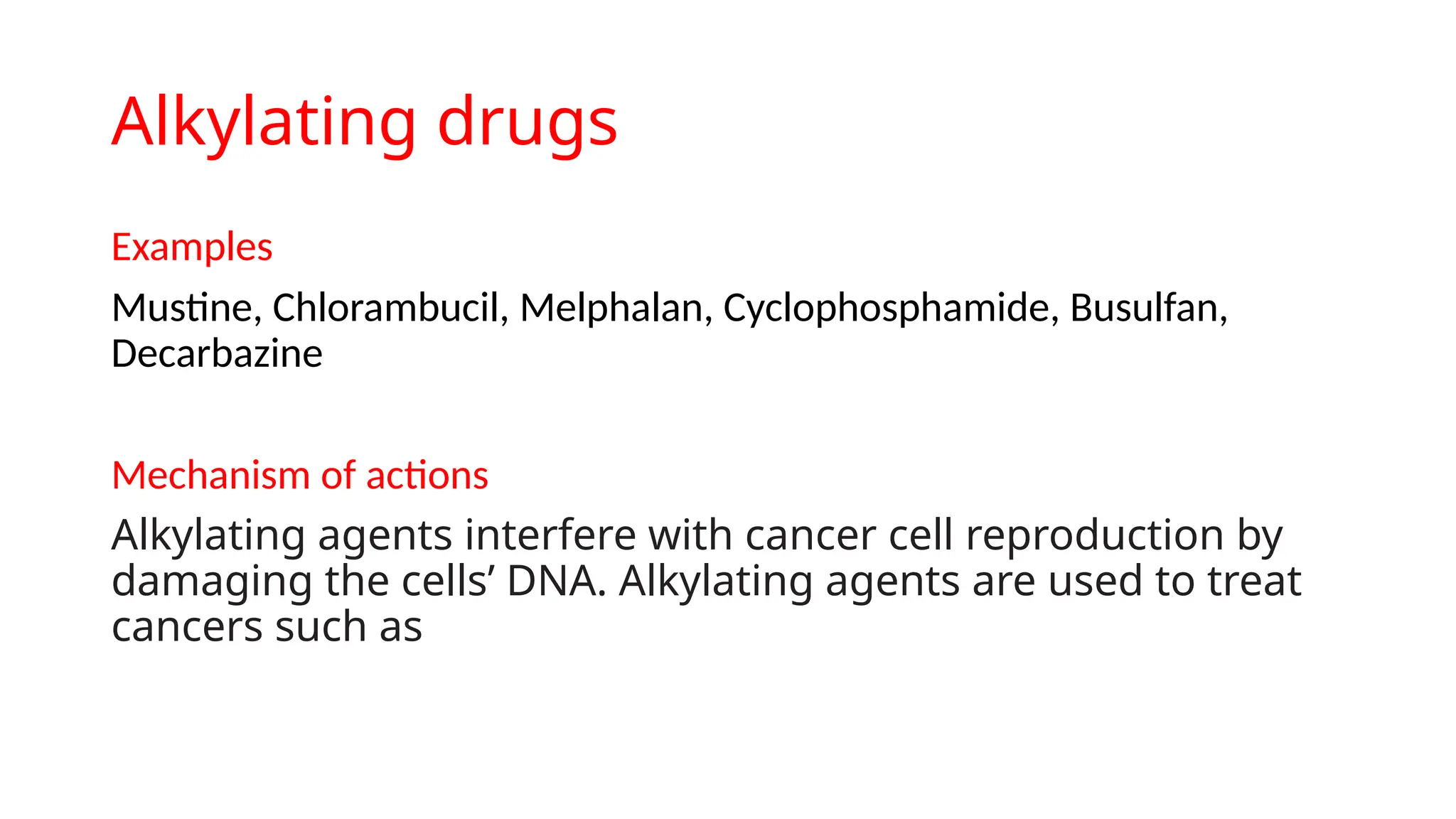 Cytotoxic.pptx alkylating,antibiotic,antimetabolite, vinca alkaloid | PPTX
