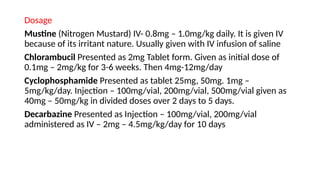 Cytotoxic.pptx alkylating,antibiotic,antimetabolite, vinca alkaloid | PPTX