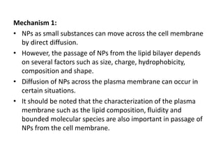 Cytotoxicity and genotoxicity of nanoparticles | PPTX