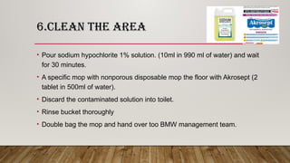 CYTOTOXIC SPILL AND WASTE MANAGEMENT BY FATEH | PPTX