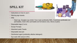 CYTOTOXIC SPILL AND WASTE MANAGEMENT BY FATEH | PPTX