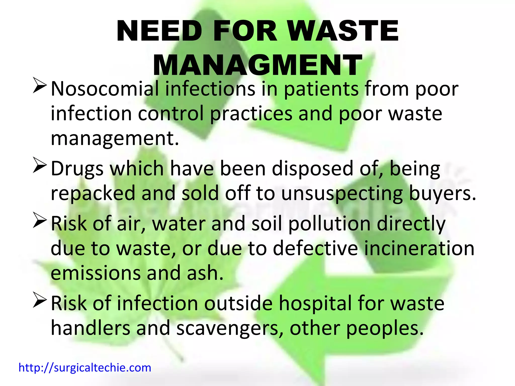 Cytotoxic waste management | PPT