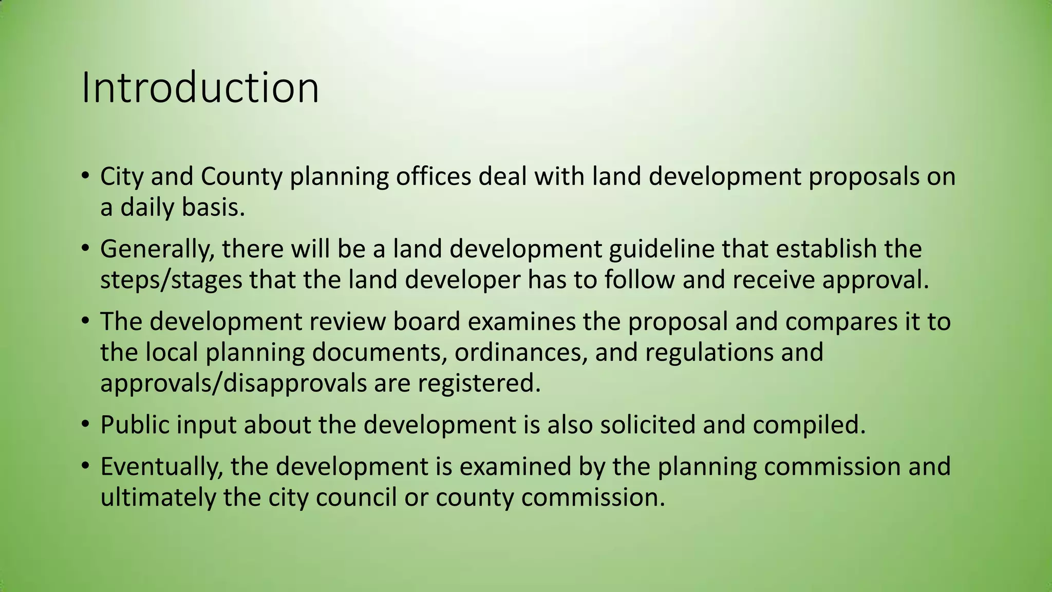 Gribb integration of planning documents into a spatial decision | PPT