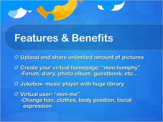 Cyworld presentation | PPT | Technology & Computing