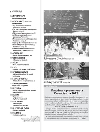 Czasopis №353 Студзень 2022 | PDF
