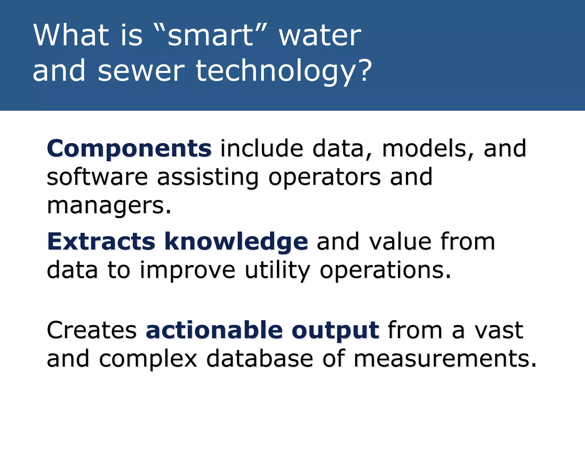 Smart Water & Sewer Systems: The Future of Utilities | PPT