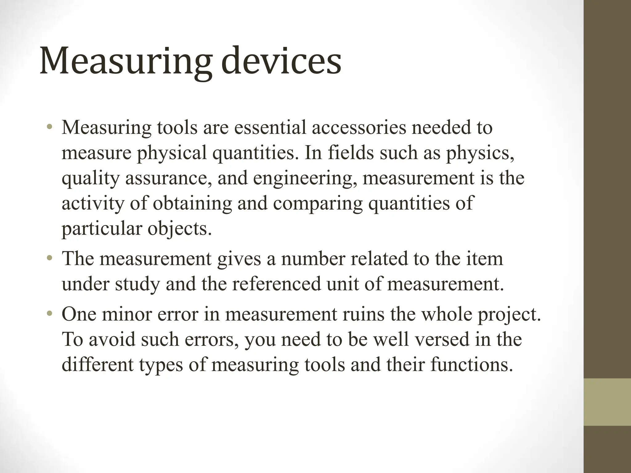 Measuring_devices.for all trades ppt.in the world | PPT