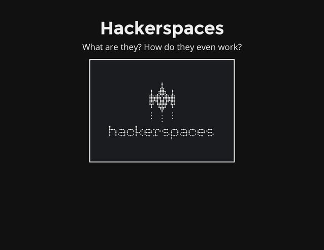 Czech & Slovak Hackerspaces | PPT