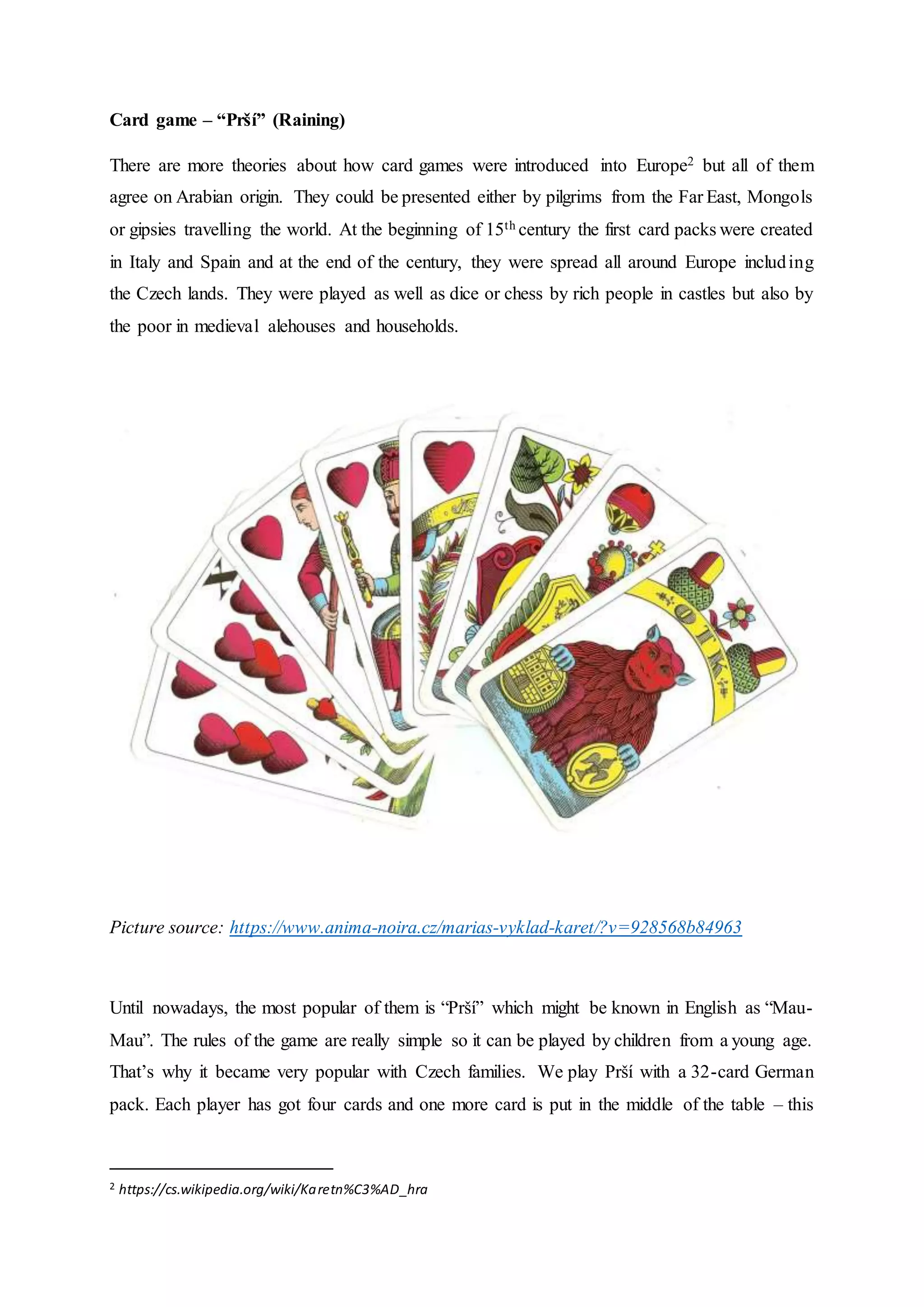 Czech board games | DOCX