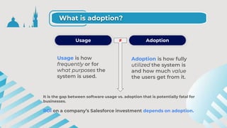 Salesforce Adoption – Metrics, Methods, and Motivation, Antone Kom | PPTX