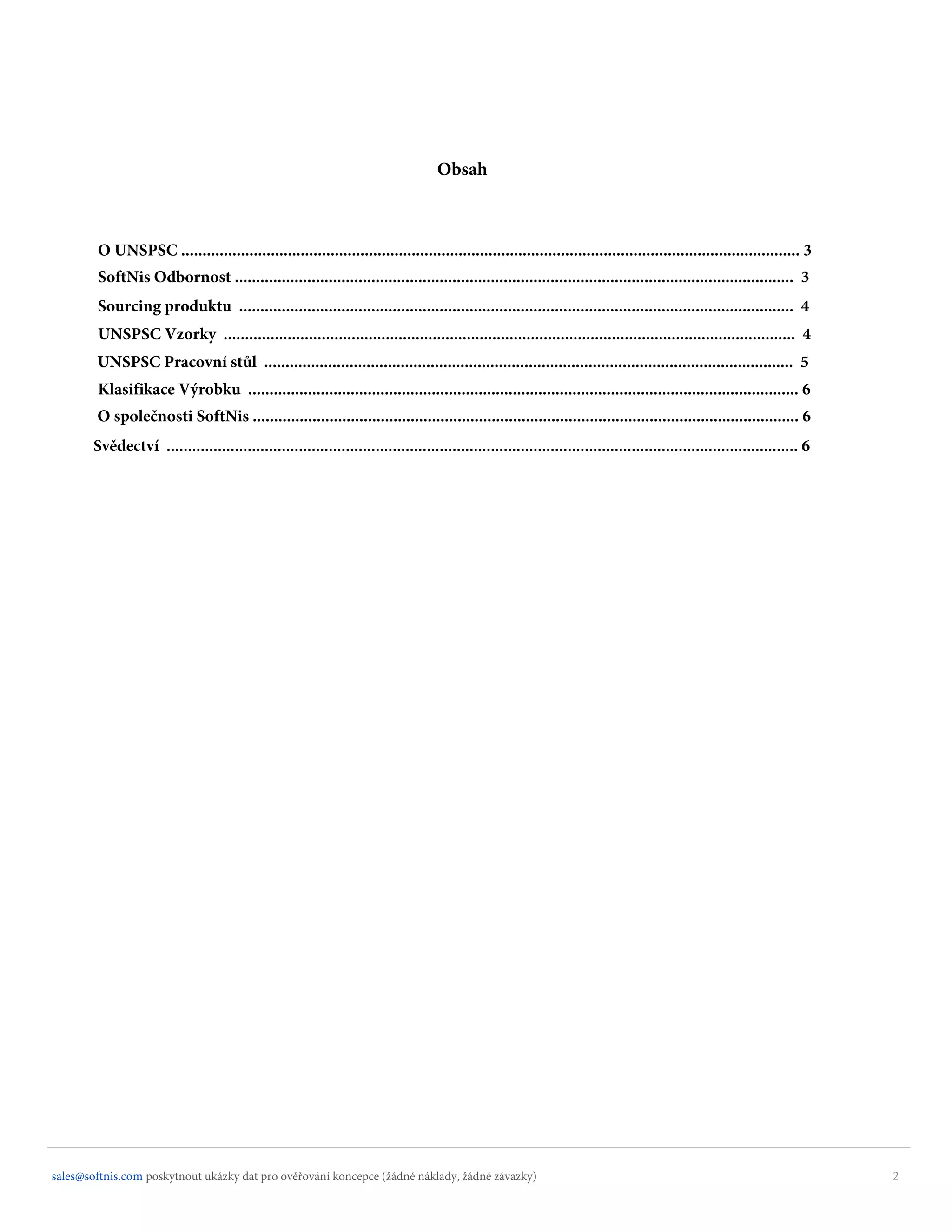 Czech unspsc product_service_classification_process_samples | PDF